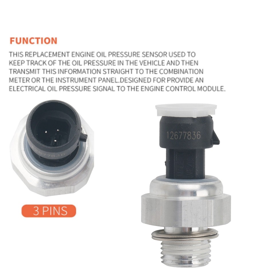 D1846A 12677836 Oil Pressure Sensor Switch for Chevy GMC Hummer Isuzu ...