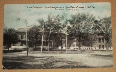 PRESIDENT'S RESIDENCE & AUDITORIUM, I.S.T.C. CEDAR FALLS, METZ IOWA DPO ...