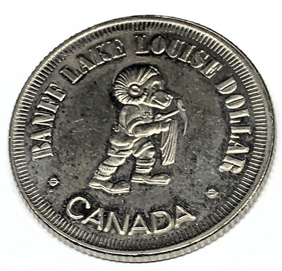 # C1599 BANFF, AB., CANADA SOUVENIR DOLLAR COIN, LAKE LOUISE | eBay