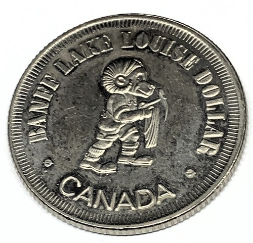 # C1599 BANFF, AB., CANADA SOUVENIR DOLLAR COIN, LAKE LOUISE | eBay