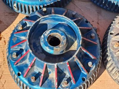 OEM GM 1960's Pontiac 8 Lug Wheels Set w/ Brake Drums 1965 1966 1967 ...