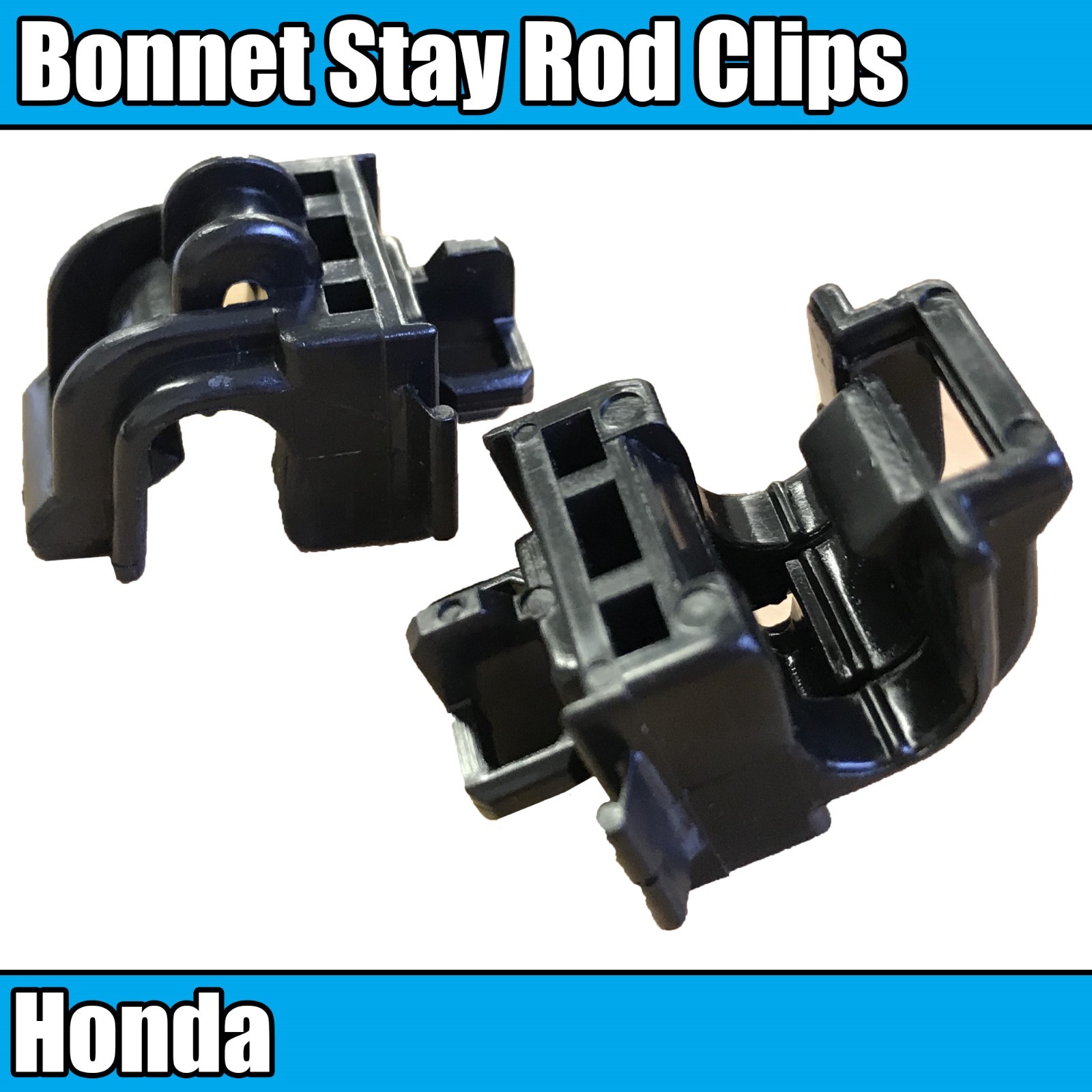 2x Bonnet Hood Support Stay Clips Rod Holder For Honda Accord CRV & NSX ...
