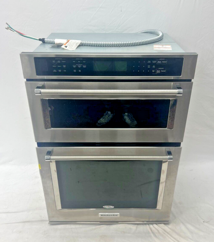 KitchenAid KOCE500ESS 30" Built-In Electric Convection Wall Oven w ...
