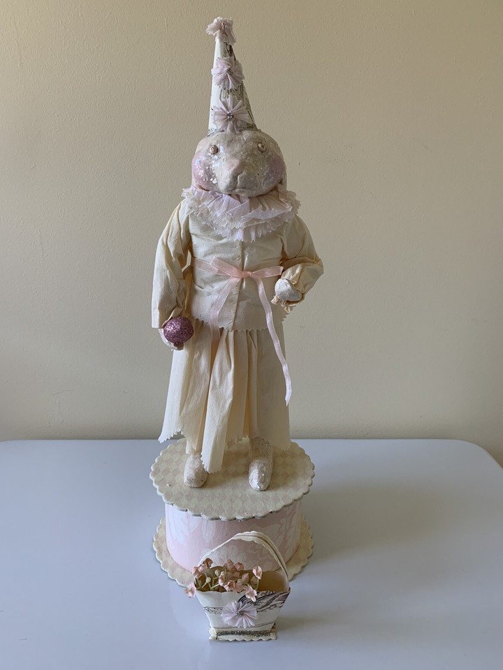 Dee Foust for Bethany Lowe / Easter Bunny Rabbit GIRL / ~* 18" TALL ...