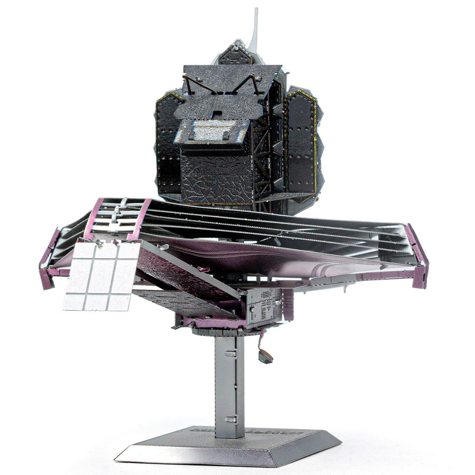 Fascinations Metal Earth JAMES WEBB SPACE TELESCOPE 3D Laser Cut Steel ...