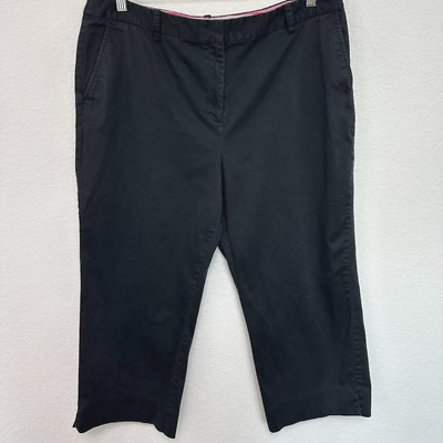 Charter Club Katherine Fit Cropped Pants Women's 16W Career Pockets ...