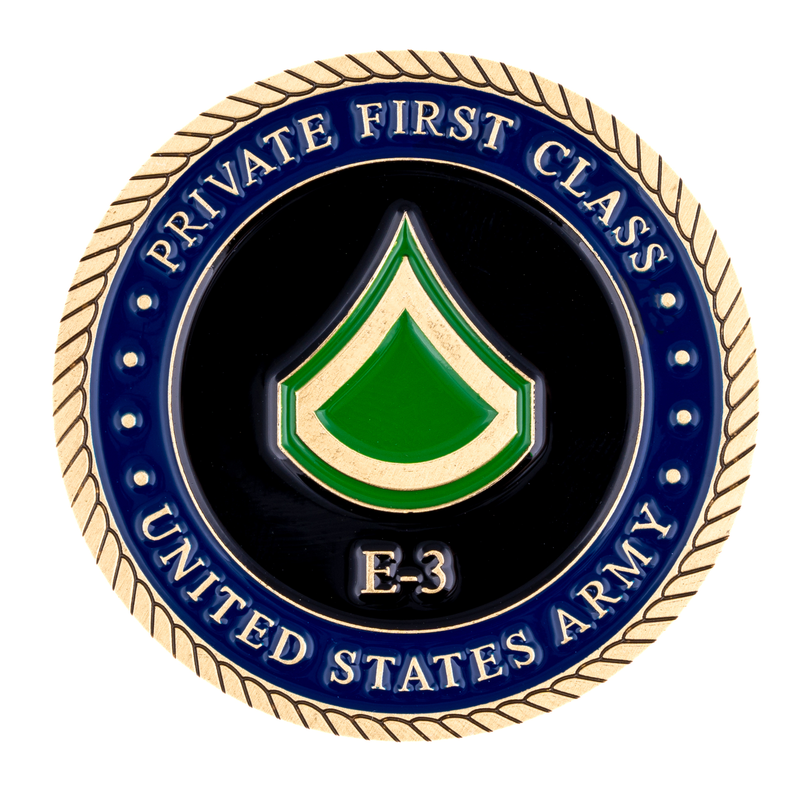 Army Private First Class E3 Challenge Coin | eBay