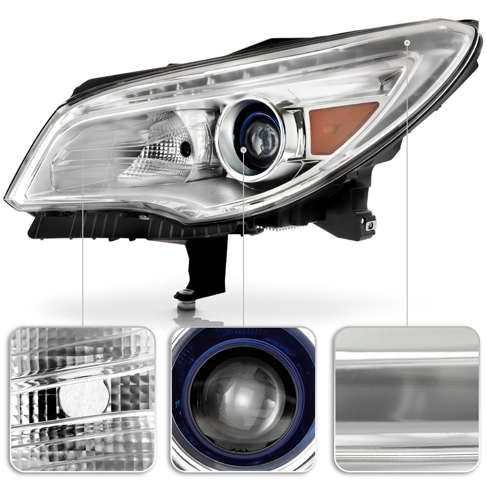 For 2013-2017 Buick Enclave HID w/AFS LED DRL Projector Headlight Driver Side | eBay