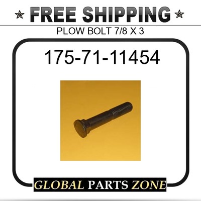 175-71-11454 - PLOW BOLT 7/8 X 3 fits Caterpillar (CAT) | eBay
