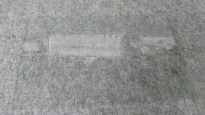 240350608 FRIGIDAIRE REFRIGERATOR CRISPER COVER FRAME GLASS 23 3/4" x ...