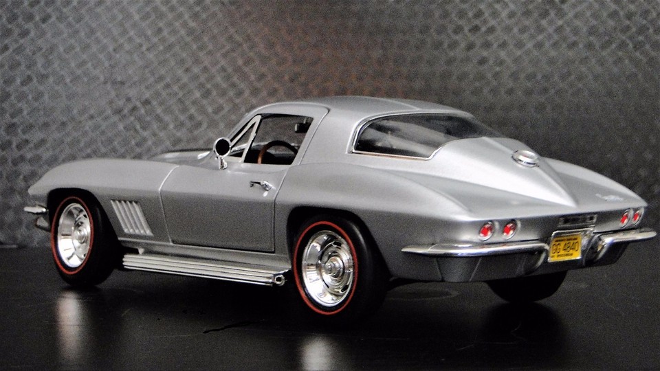 Corvette Chevrolet StingRay Race Car Chevy Classic Hot Rod Metal Promo ...