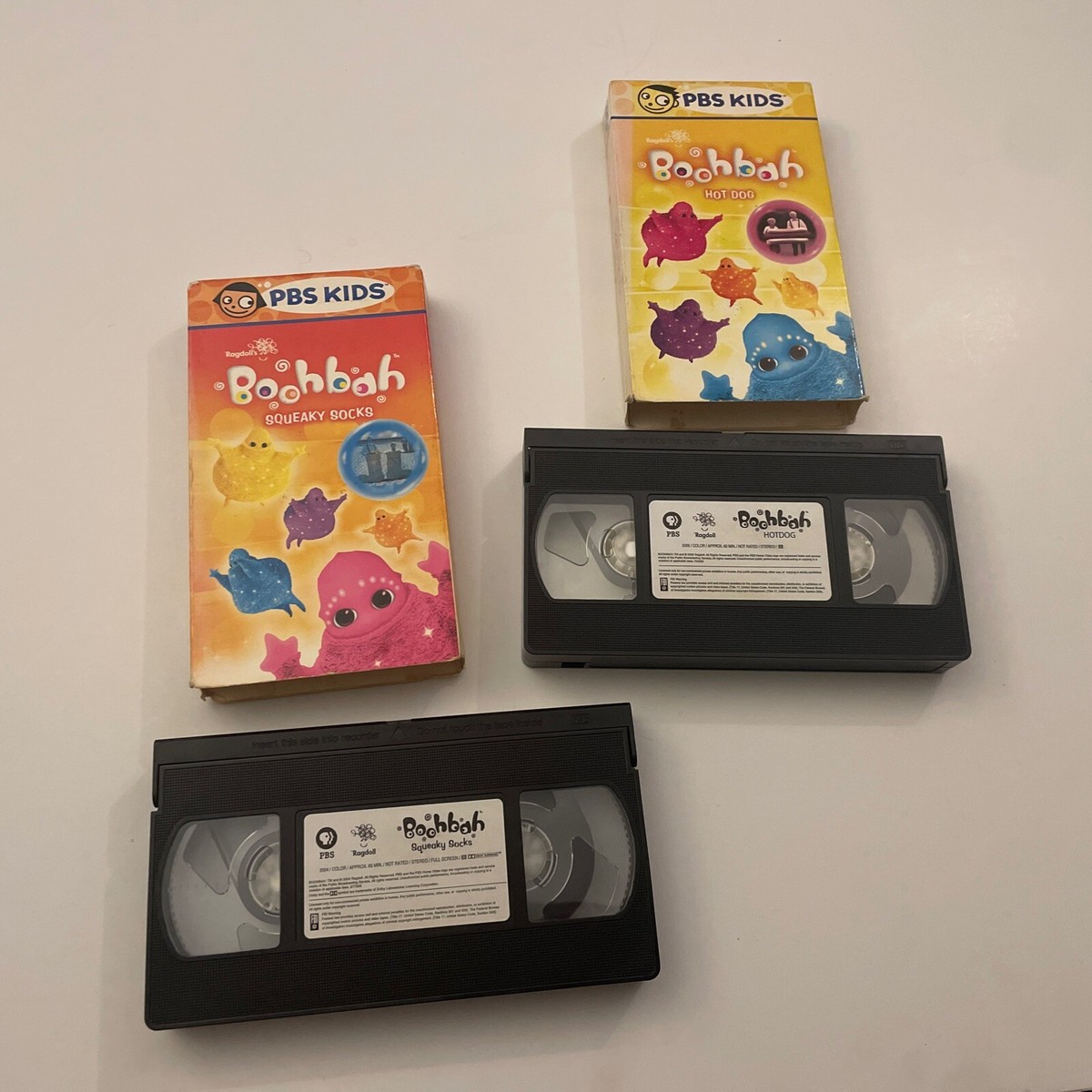 Stocaí Squeaky Boohbah Vhs PBS KIDS Boohbah Snowman VHS Sealed