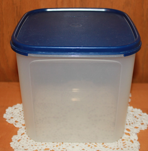 Tupperware Square Container Modular Mates - 17 Cups #3 - Clear with ...