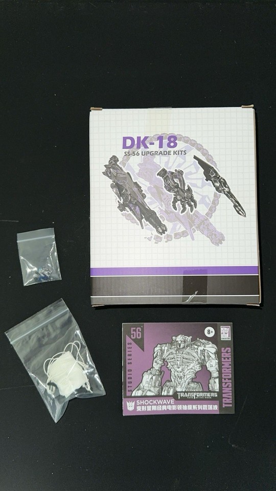 Transformers Studio Series 56 Shockwave & DNA Design DK 16 Upgrade Kit ...