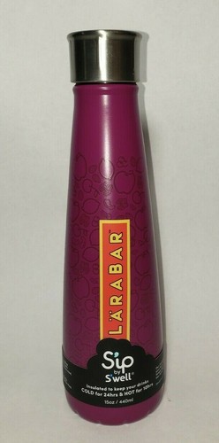 Sip by S'well Swell Insulated Water Bottle Purple 15 oz Larabar NEW | eBay