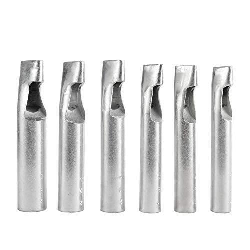 12PCS Leather Craft Oval Shape Hole Punch Set 2-5mm Oblong Shape Punch ...