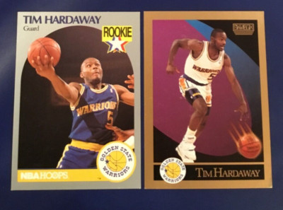 1990-1991 Hoops Skybox #113 #95 Tim Hardaway Rookie Lot 2 Warriors | eBay