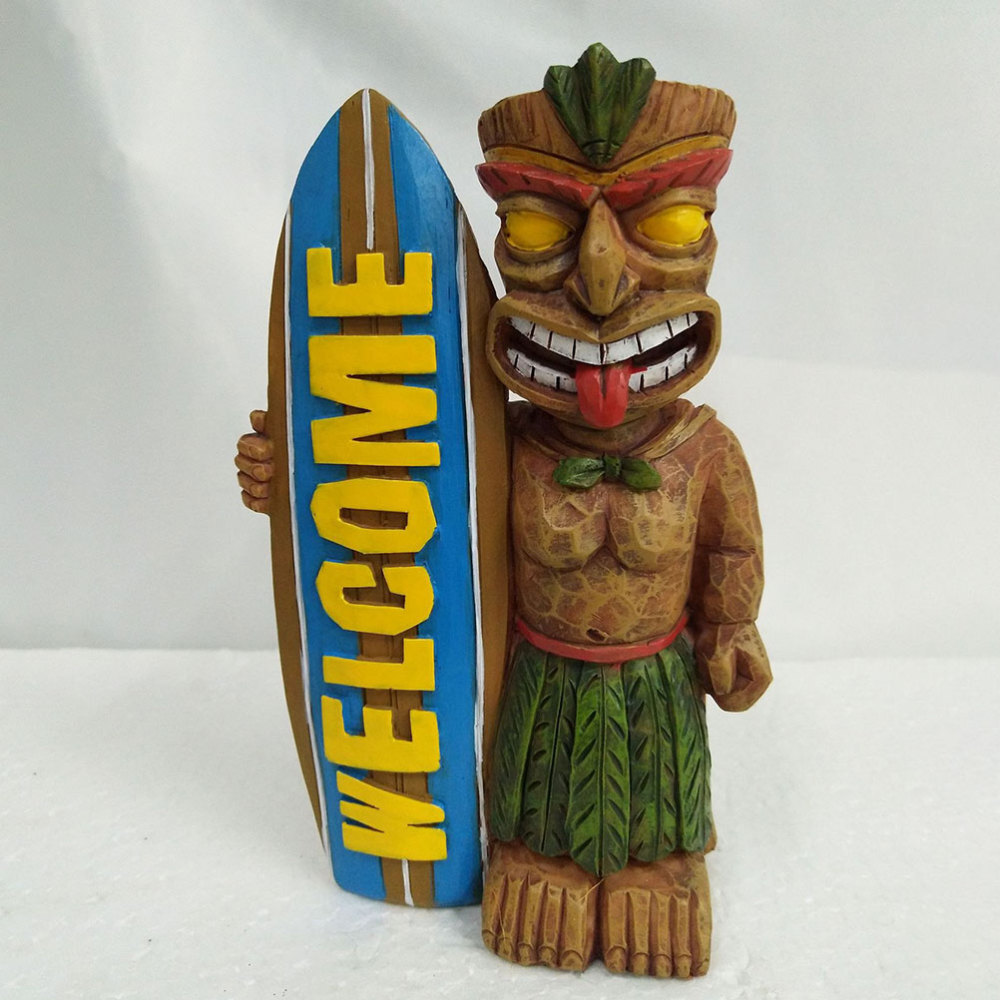 Tiki Man Statue
