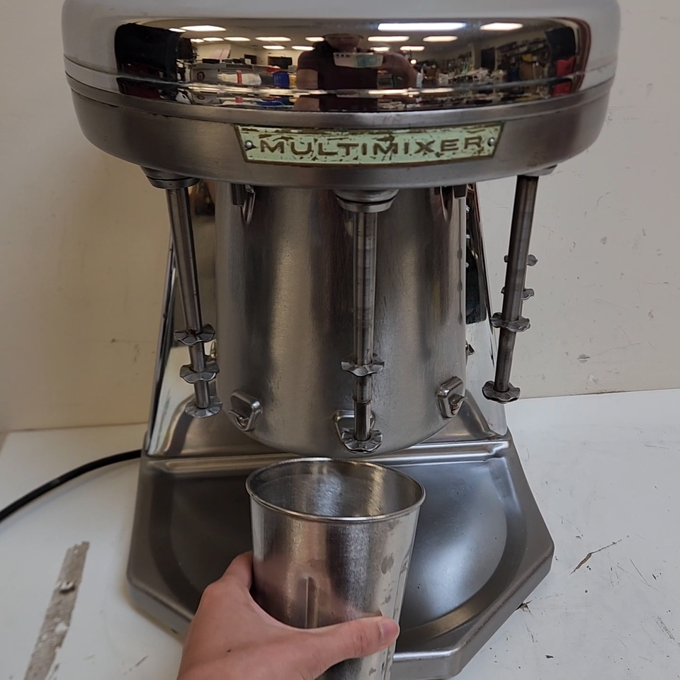 Vintage Prince Castle Multimixer Milkshake Malt Maker 9B 4 Head ...