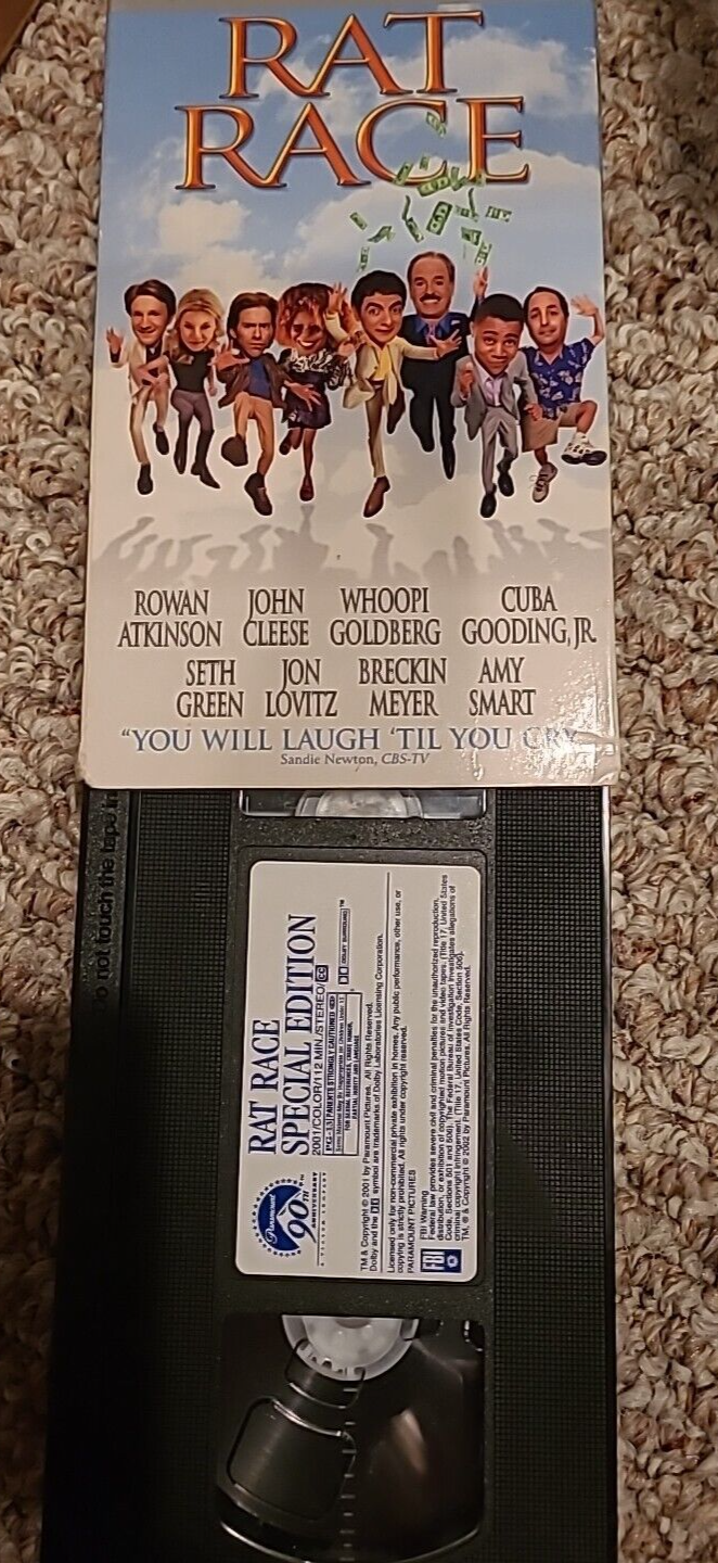 Rat Race VHS 2001 - Good Condition | eBay