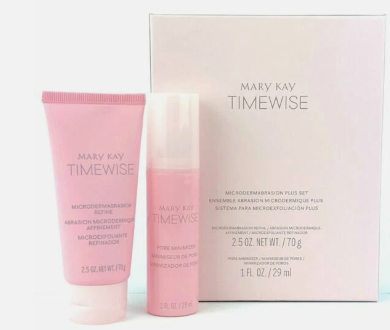 NEW Mary Kay Microdermabrasion Set - Refine & Pore Minimizer for Smooth ...