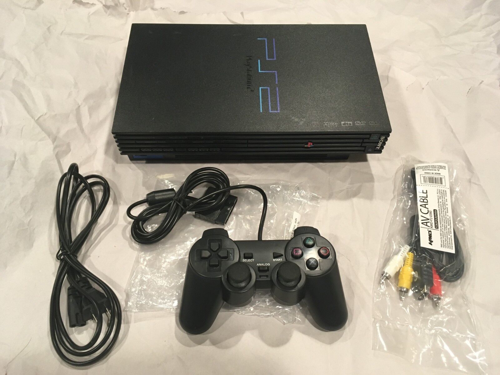 Sony PS2 Console PlayStation 2 Video Game System Package Complete Ready ...