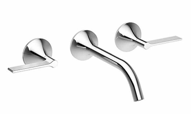 Dornbracht wall-mounted basin mixer VAIA 36712819-06 Platinum Matt | eBay