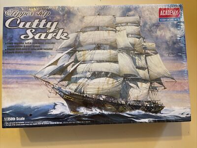Cutty Sark Clipper Ship Model Kit By Academy | eBay