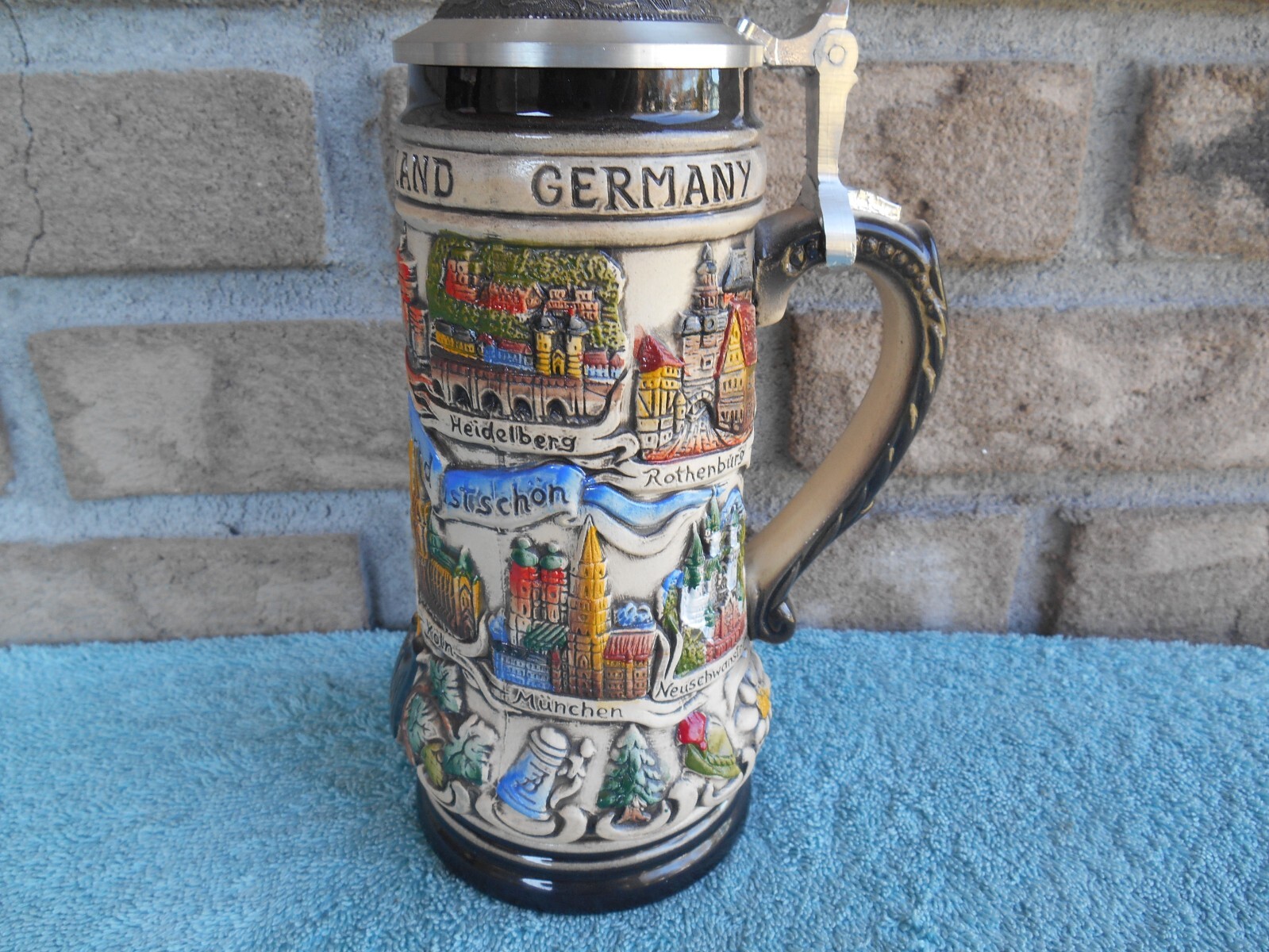 VINTAGE COLLECTIBLE ZOLLER BORN LIMITED EDITION 9" TALL GERMAN BEER ...