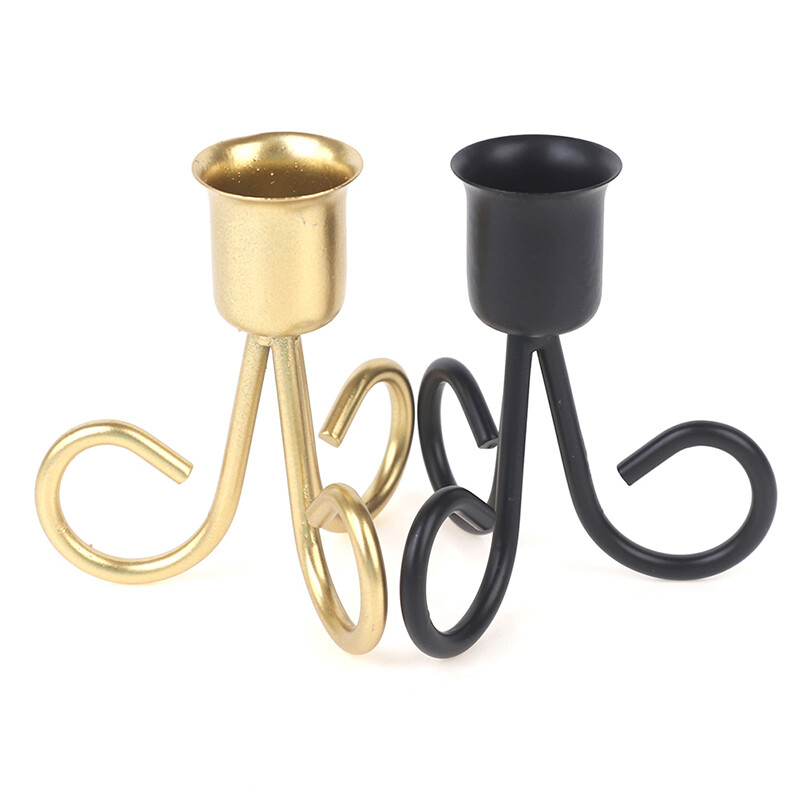 Triangle Candlestick Candle Holder Wedding Party Vintage Style Desktop ...