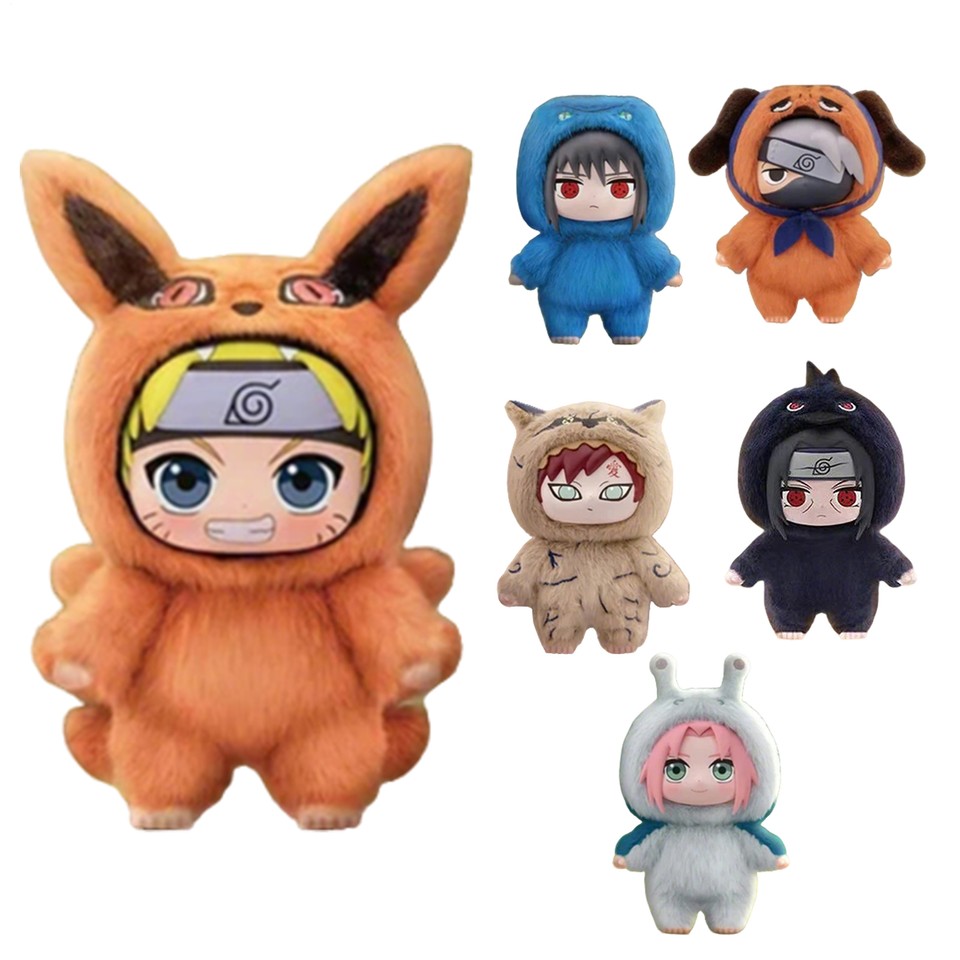 Genuine TOP TOY Naruto Beast Party Series 2025 Plush Blind Box Figure ...