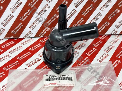 TOYOTA GENUINE 16031-37010 WATER INLET SUB-ASSY, WITH THERMOSTAT OEM ...