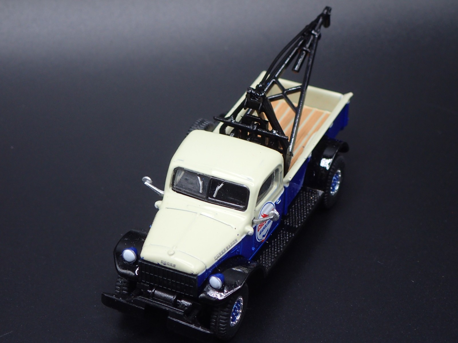 1948 48 DODGE POWER WAGON TOW TRUCK WRECKER CHEVRON 1:64 SCALE DIECAST ...