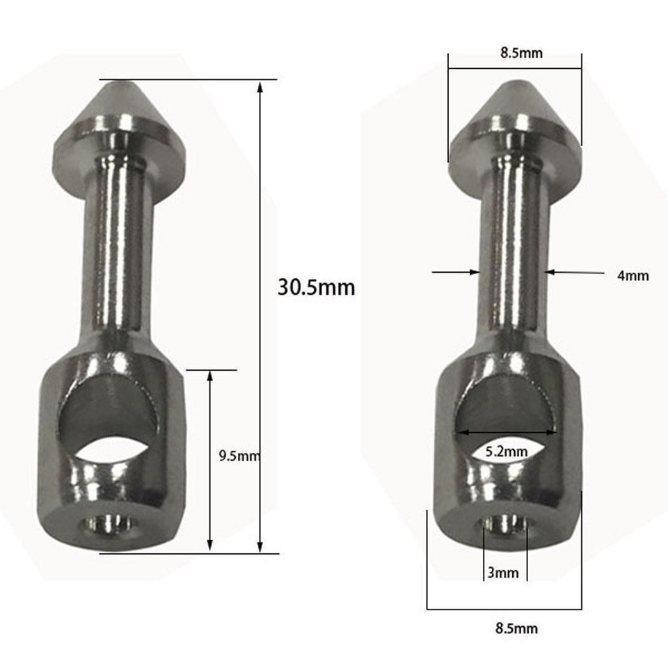 4x Angelharpune Nagel Barbed Fish Fork Zubehör Arrow | eBay.de