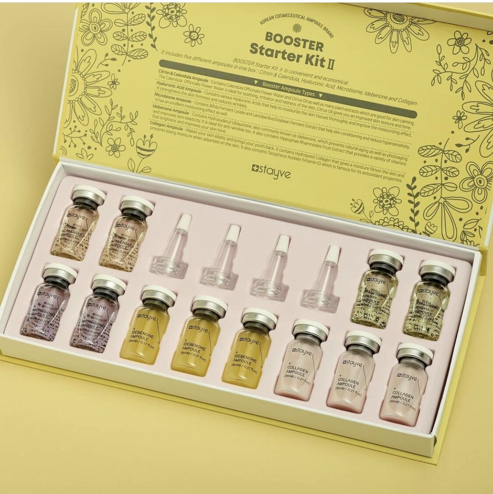 Stayve Booster Kit II Ampoule BB Shine Glow Treatment | eBay