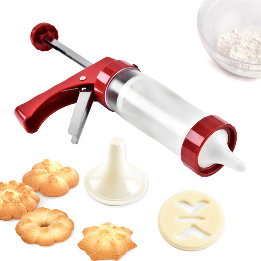 Non-toxic Biscuit Dessert Gun Set For Easy Operation At Home Food Grade ...