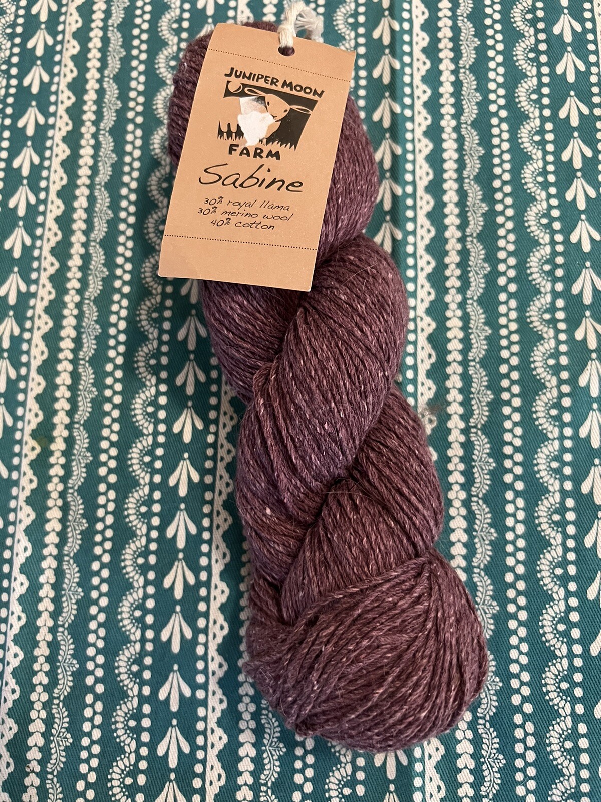 Juniper Moon Sabine Dusty Rose Llama Blend 1 Skein Available | eBay
