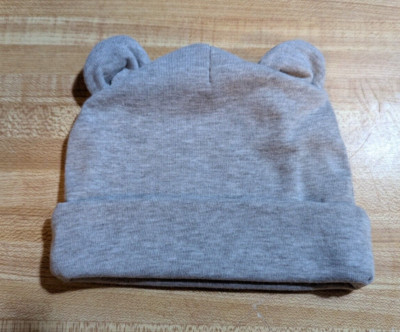 Unbranded Baby Boy Size 0-6 Months 100 Percent Cotton Soft Gray Bear ...