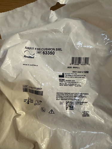ResMed AirFit F30i Cushion SML - Small 63350 | eBay