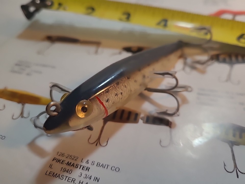 VTG L&S Mirrolure Fishing Lure #Skr25 Rattles &glass Eyes | eBay
