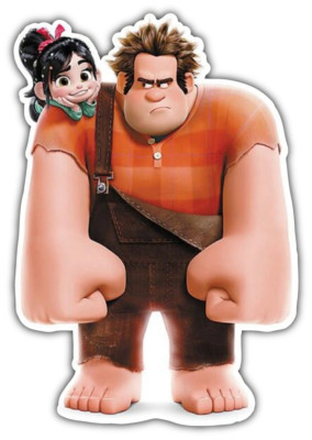 Wreck-It Ralph Cartoon Car Bumper Sticker Decal - 3'' or 5'' | eBay