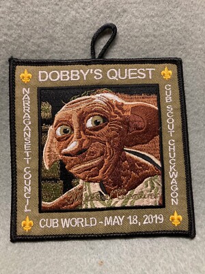 (121) Boy Scouts - 2019 Dobby's Quest - 4" square patch | eBay