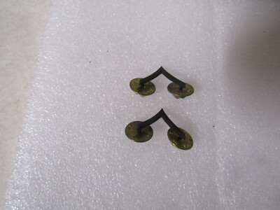 MILITARY INSIGNIA SUBDUED PIN ON RANK SET OF 2 PV2 E-2 PRIVATE SKEETER ...