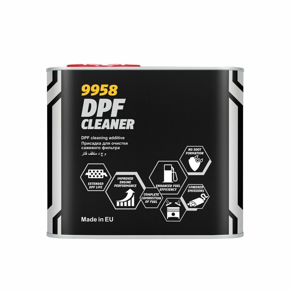 Mannol DPF Cleaner 9958 Diesel Additive Clean Particulate Particle ...