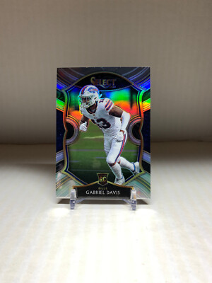 2021 Panini Select Gabriel Davis RC Silver Prizm #82 Buffalo Bills | eBay