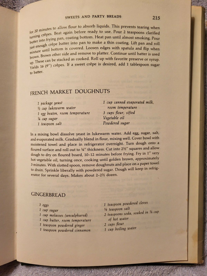 The Plantation Cookbook (1972 HC/DJ) The Junior League of New Orleans ...