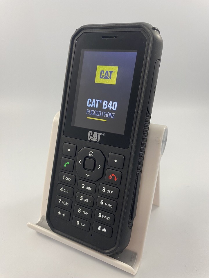 Caterpillar CAT B40 4G LTE Black Unlocked 2.4" 2MP Rugged Tough Mobile ...