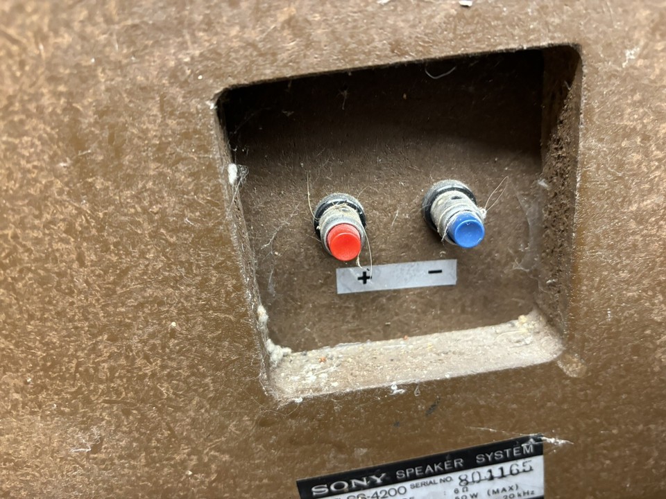 Sony SS-4200 Made in Japan 1970s ONE Floor Speaker Rare & HARD TO FIND ...