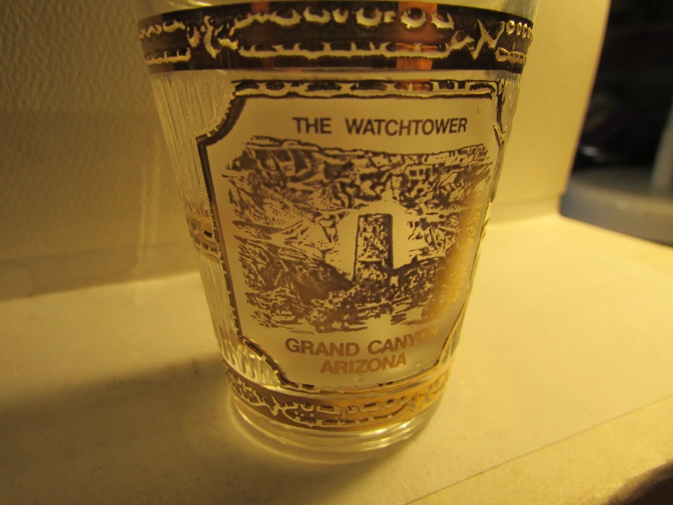 Vintage Culver 22k Gold “The Watchtower” Grand Canyon Park -Arizona ...