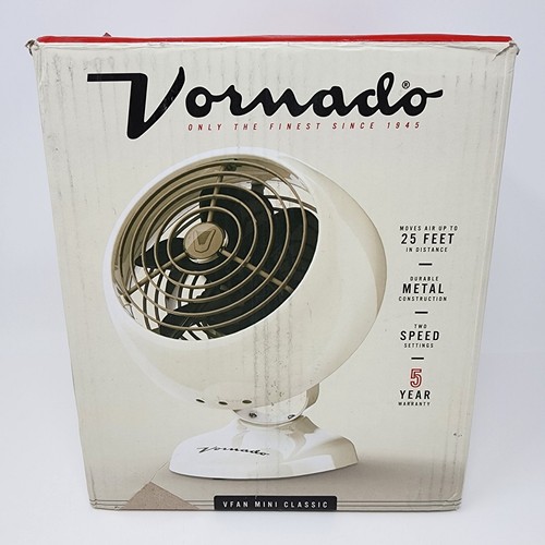 Vornado VFan Mini Classic Two-Speed Metal Air Circulator Fan Vintage ...